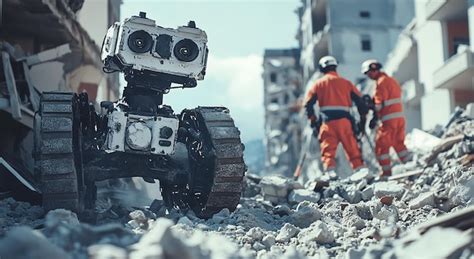 Robots With Advanced Sensors And Cameras Assist In Finding Survivors