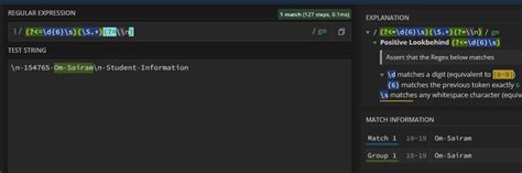 How To Extract Name Text From Group Of String With Spaces Using Regular