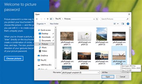 How To Set Up A Picture Password In Windows