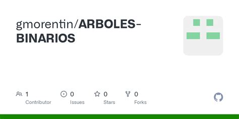 Github Gmorentin Arboles Binarios