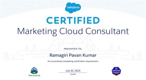 Pavan Kumar Ramagiri On Linkedin Counsultant Certification