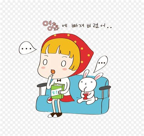 和兔子吃零食的女孩png图片素材下载图片编号qlberdgx 免抠素材网