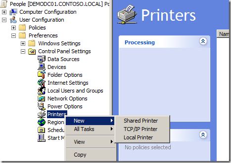 Group Policy FAQ 2 How Do You Map A Printer Using Group Policy Preferences