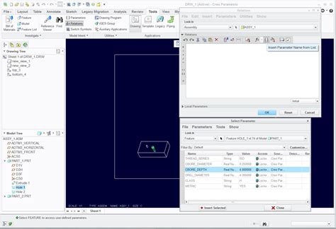 Solved Referencedisplay Dimensions From Part In An Assem Ptc