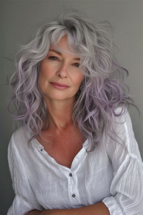Pin By Deb Rodgers On Curly Hair In 2024 Long Silver Hair Grey Curly