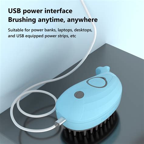 Sdjma Cat Steam Brush 4 In1 Steamy Cat Brush Self Cleaning Steamy