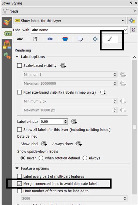 Labeling Suppress Same Label From Different Features Qgis Geographic Information Systems