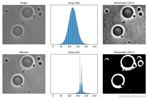【youcans 的 Opencv 例程200篇】162 全局阈值处理改进方法全局阈值处理例题 Csdn博客