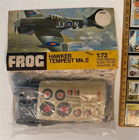 Vintage 1968 Frog 1 72 Hawker Tempest Mk 5 Plastic Model Wwii Plane Kit Nmib 29 99 Picclick Au