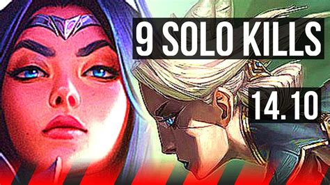 IRELIA Vs CAMILLE TOP 9 Solo Kills 65 Winrate Legendary BR
