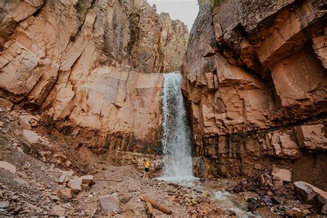 Hiking Cascade Falls Duck Creek Utah