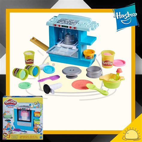 Play Doh Kitchen Creations Rising Cake Oven Playset Shopee Thailand