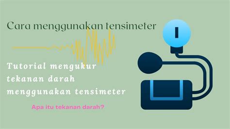 Cara Menggunakan Tensimeter Manual Untuk Mengukur Tekanan Darah Youtube