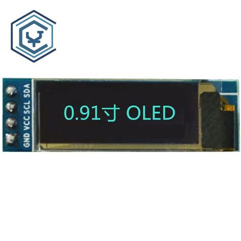 091in Iic Communication 091in Oled Display Module Whiteblue Oled