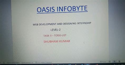 Video Shubham Kumar On Linkedin Task3 Oasisinfobyte