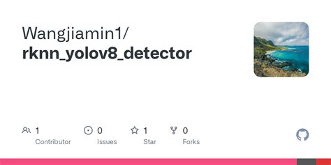 GitHub Wangjiamin1 Rknn Yolov8 Detector