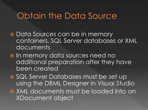 Ppt Microsoft Linq Powerpoint Presentation Free Download Id3714912