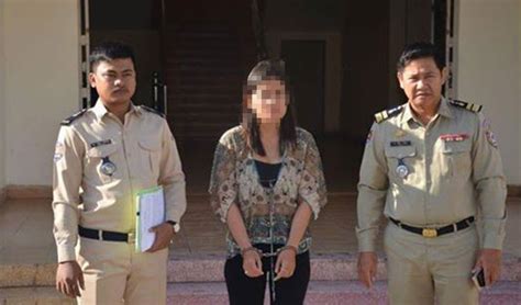 涉嫌贩卖人口和组织跨境卖淫，金边一女子被判入狱16年 Tnaot