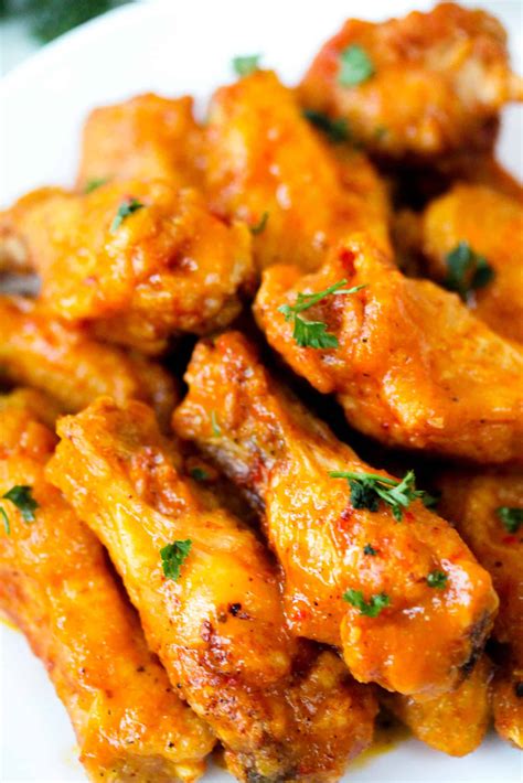 Crispy Mango Habanero Wings - Sims Home Kitchen