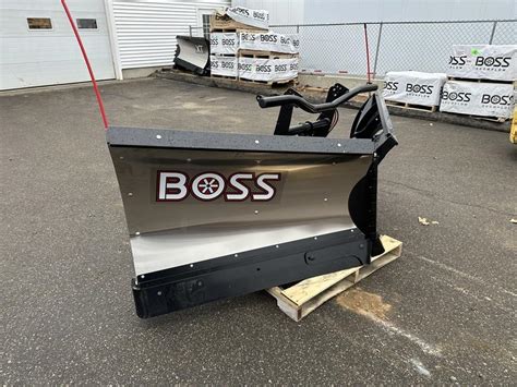 2024 BOSS Snowplow DXT V Plow 9 2 Stainless B H Trailers And Plows