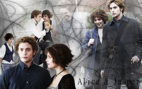 Alice And Jasper Wallpapers Alice And Jasper Cullen Wallpaper 16547742 Fanpop