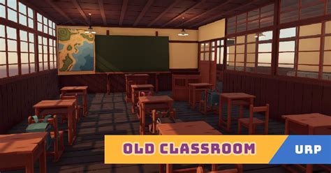 3d Vintage Classroom 3d Urban Unity Asset Store
