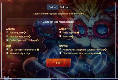 fix league of legends unable to connect to server error 7 ways