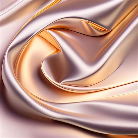 Premium Ai Image White Satin