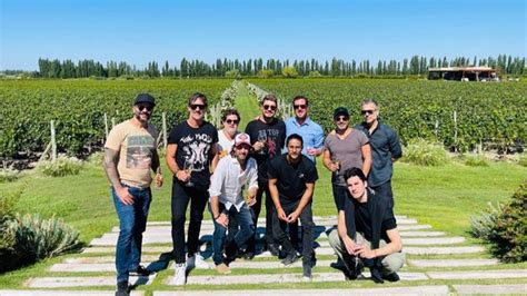 Bodegas Buena Comida Y Grandes Amigos Marcelo Tinelli Hizo La Ruta