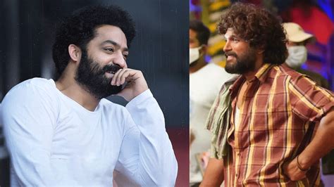 Jrntr Allu Arjun పుష్పరాజ్‏తో యంగ్ టైగర్ పుష్ప 2 సెట్‎లో సందడి