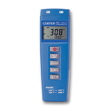 Center 308 Dual Input Thermometer Eezee
