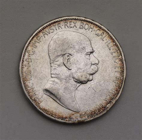 Stříbrná Pětikoruna FJ I bz Jubilejní Aukro