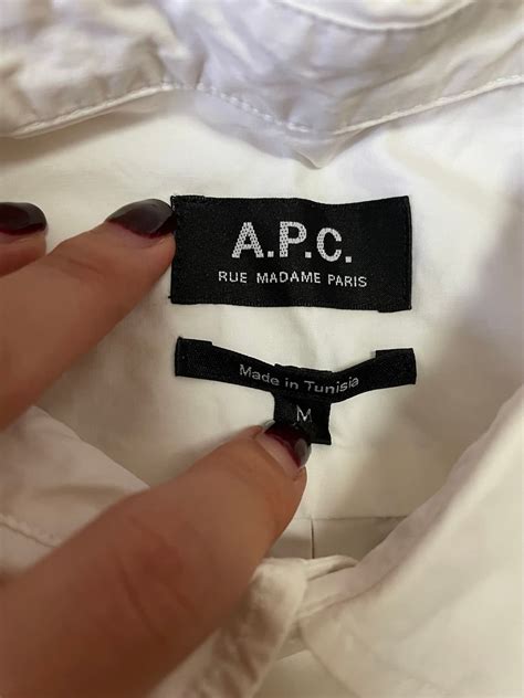 Apc 아페쎄 셔츠 후루츠패밀리