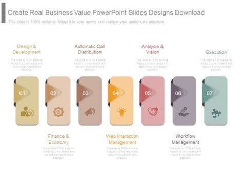 Create Real Business Value Powerpoint Slides Designs Download PowerPoint Presentation Images