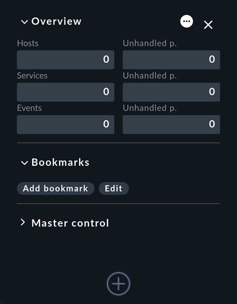 the checkmk user interface
