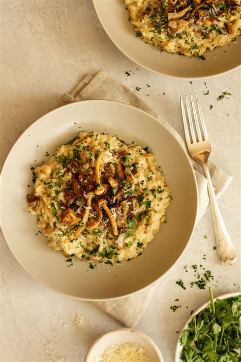 Risotto Ai Funghi Mushroom Risotto Knife And Soul