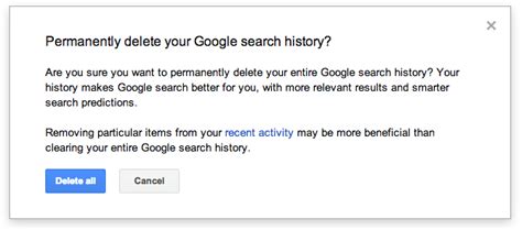 How To Delete Your Internet Search History
