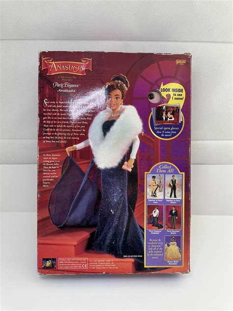Anastasia Paris Elegance Doll Galoob 1997 20th Century Fox For Sale
