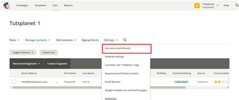 Add Subscribers To List Using Mailchimp Api And Php Curl Tutsplanet