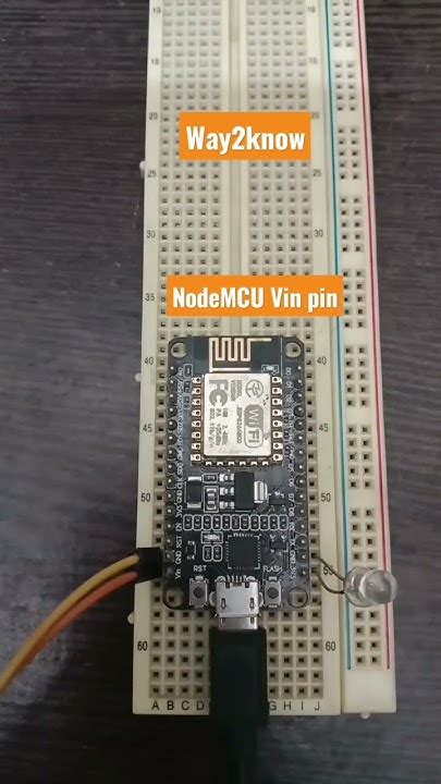 Vin Pin Of Nodemcu Electronics Nodemcu Esp8266 Iot Esp