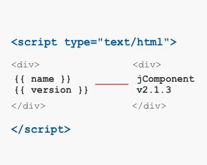 J Template Web Component Componentator