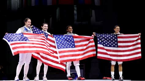 Lee Kiefer Lauren Scruggs Lead Us To Historic Olympic Title In Women