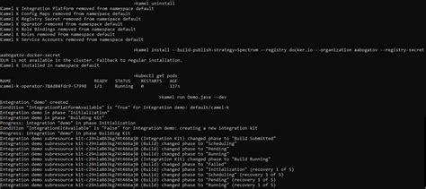 Camel K And Amazon Eks Elastic Kubernetes Service · Issue 2241 · Apachecamel K · Github