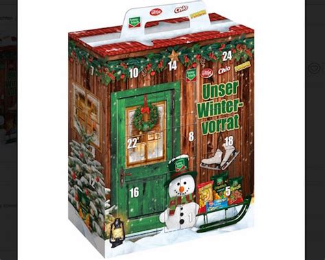Funny Frisch Snack Advent Calendar Natural German