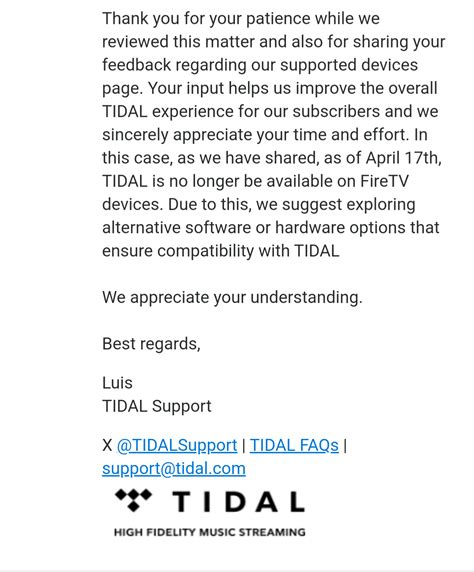 Tidal Music Streaming