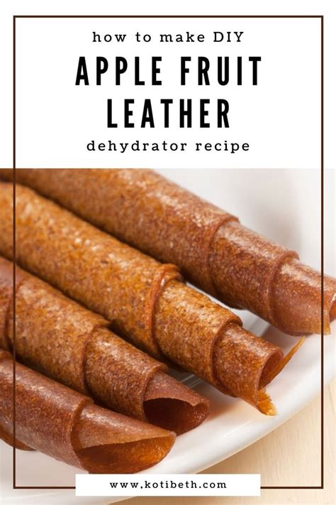 Homemade Apple Fruit Leather Recipe From Applesauce No Sugar Recipe