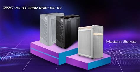Msi Mpg Velox 300r Airflow Pz Caja Para Gamers Y Profesionales