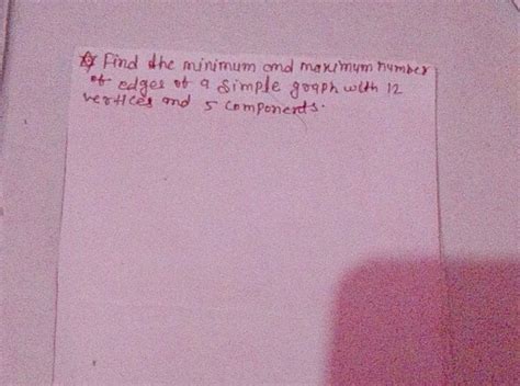 Q Find The Minimum And Maximum Number Of Studyx
