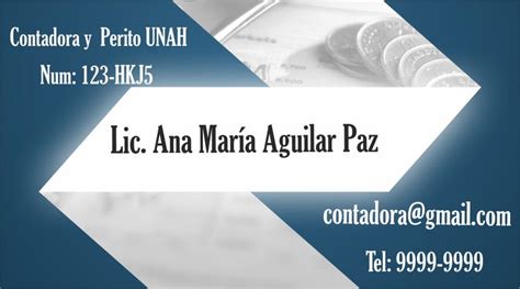 Diseño de Tarjetas de Presentación para Contador Perito y licenciado en finanzas Colección
