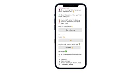 Cleaning Bot With Cleaning Checklist Buddybot